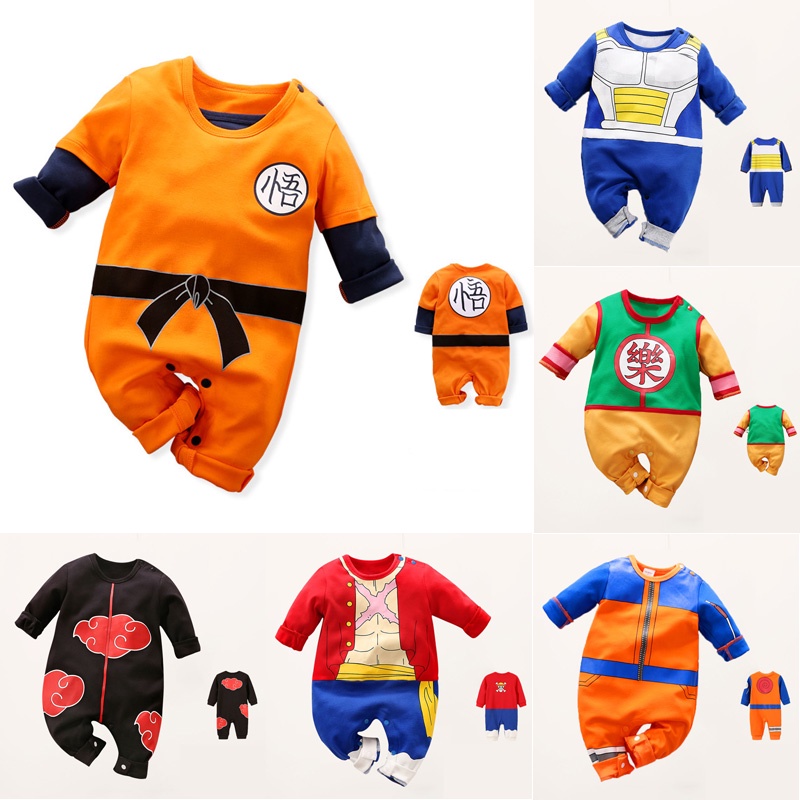 Cotton Baby Clothes Long Sleeves Anime Rompers Naruto Sasuke Itachi ...