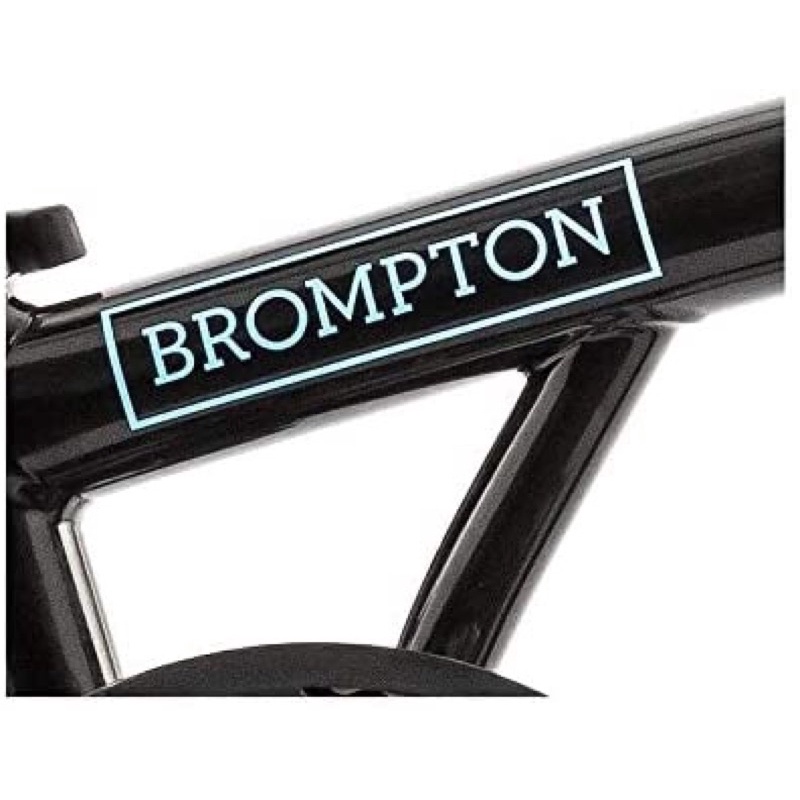 Brompton Decal Sticker Cutting 1 PCS Sticker Premium Oracal Brand ...