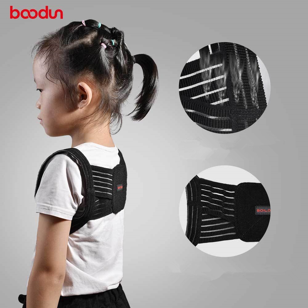 Kids Adjustable Back Support Brace Belt Back Posture Corrector for Kids ...
