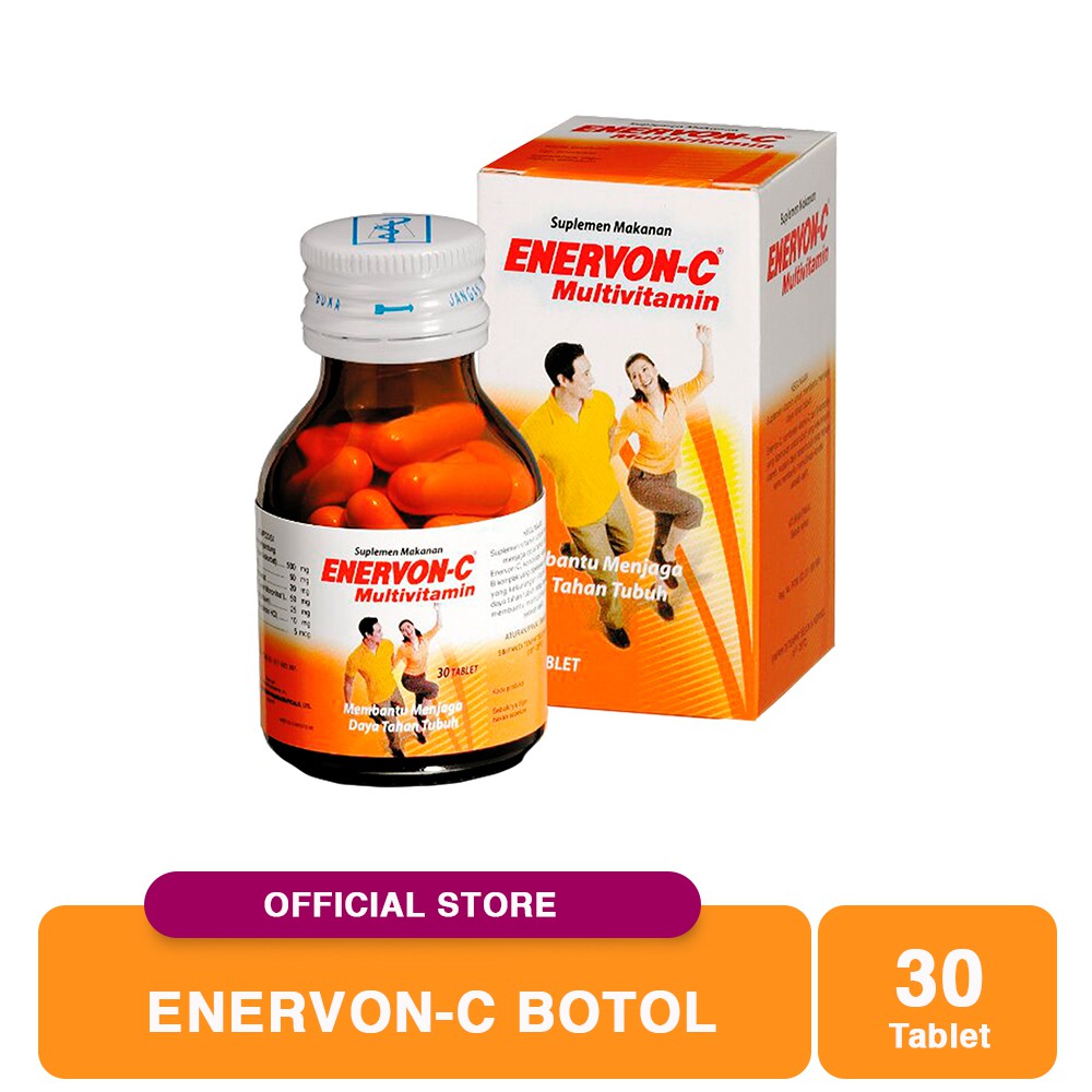 Enervon-C Tablet Bottle 30s | Shopee Philippines