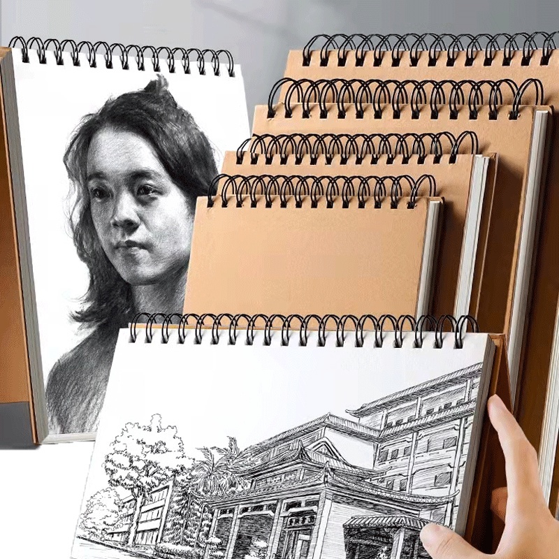 160 GSM Professional Sketchbook A3/A4/A5/8K/16K Drawing Book for Art ...