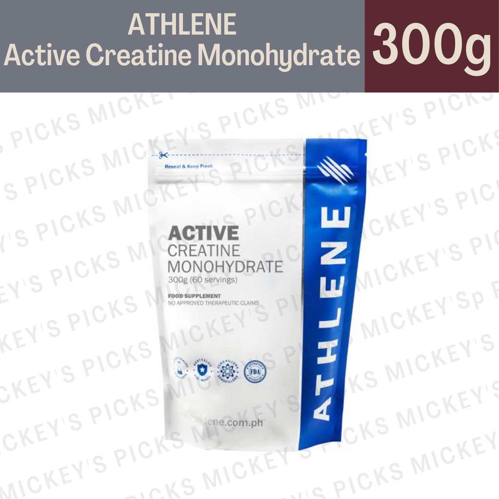 Athlene ACTIVE Creatine Monohydrate | Shopee Philippines