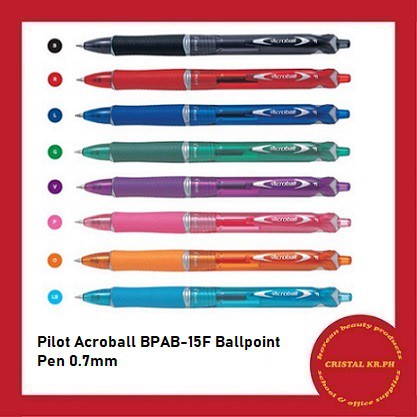 Pilot Acroball BPAB-15F Ballpoint Pen 0.7mm Sold Per Piece | Shopee ...