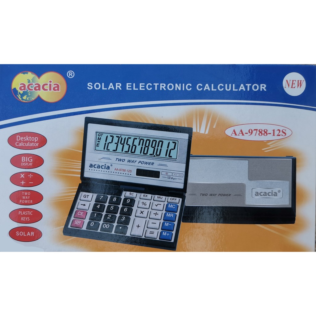 [Acacia] Electronic Calculator [Use AAA batteries] | Shopee Philippines