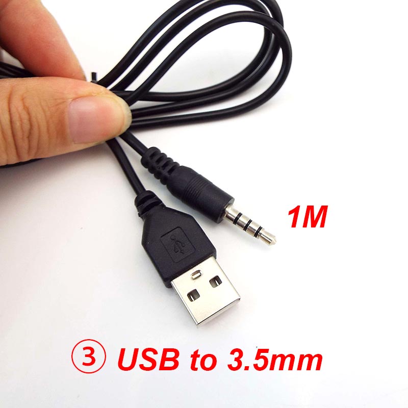 Mini USB Printer Cable USB 2.0 Type A Male To B Male 3.5Mm Audio V3 ...