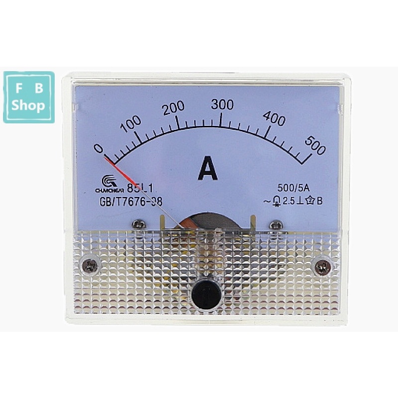 1PCS 85L1 100A 150A 200A 300A 400A 500A AC Panel Meter Analog Panel ...