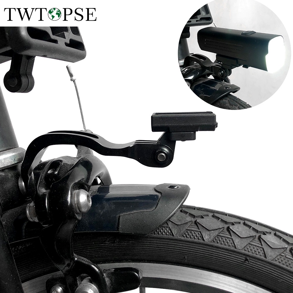 TWTOPSE Folding Bike Light Mount Rack Bracket For ROCKBROS Gaciron ...