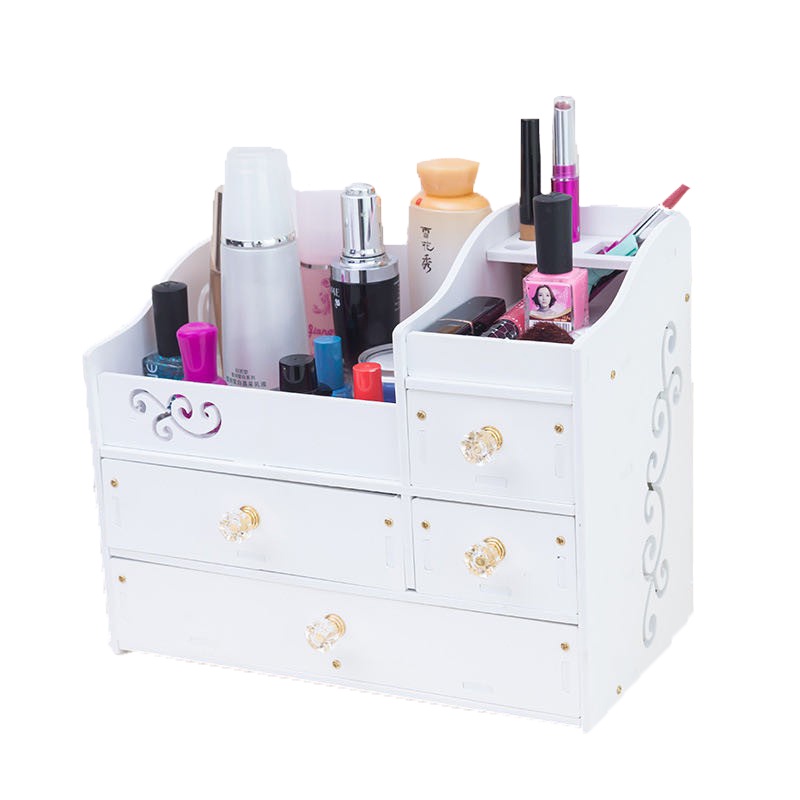 EMB DIY Multifunctional Cosmetic Table Desk Organizer With Drawer SNG ...