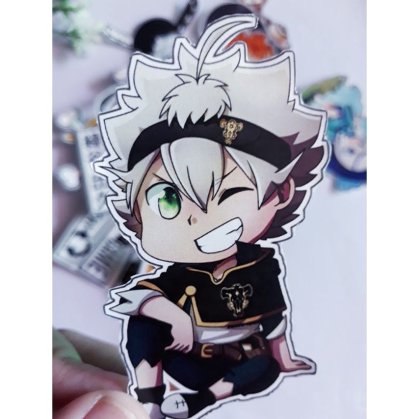 Asta Black Clover Blackbull Sticker Anime Manga Character | Shopee ...