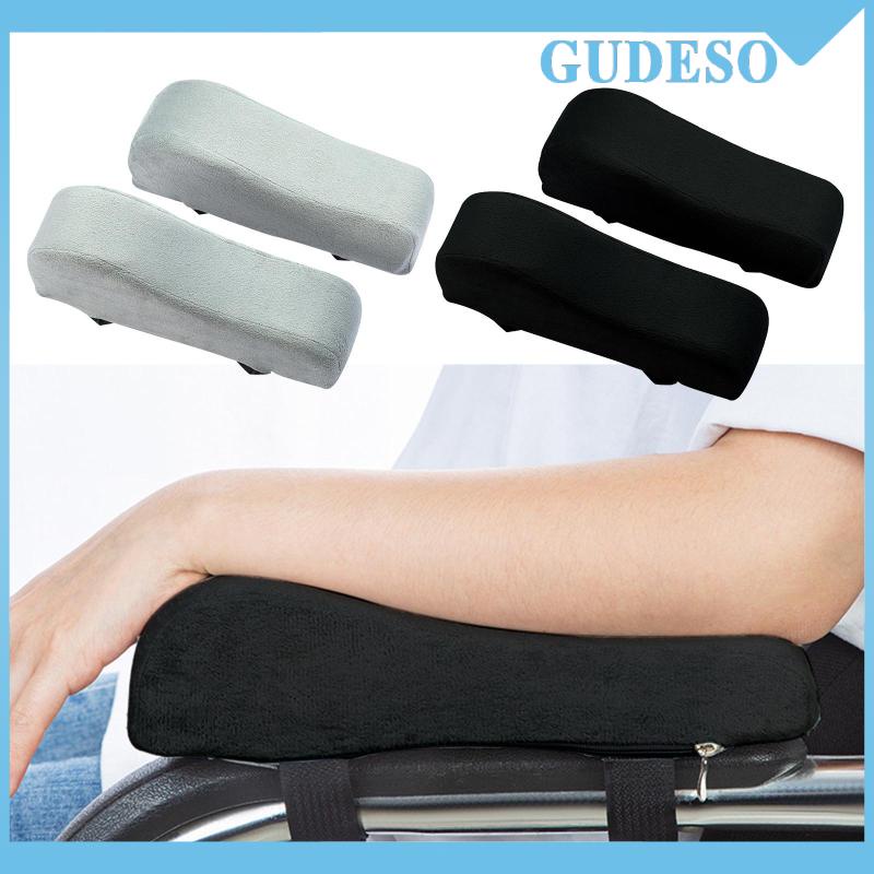 2x Universal Armrest Cushions for Wheelchair Gaming Chair - Washable ...