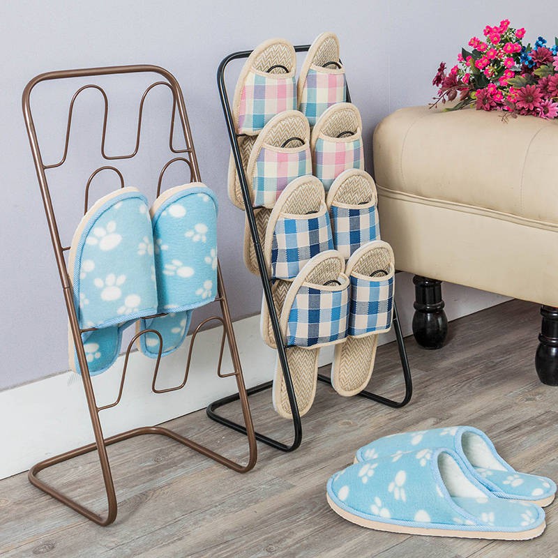 Slipper Rack Simple Creative Small Shoe Rack Indoor Bathroom Dormitory ...