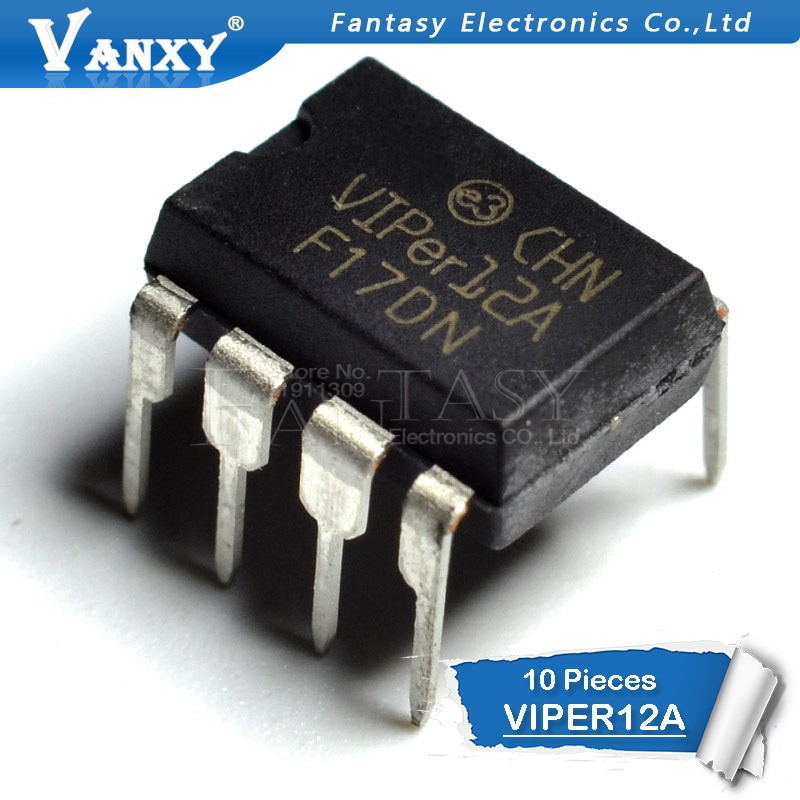 10PCS VIPER12A DIP8 VIPER12 DIP 12A DIP-8 new and original IC | Shopee Philippines