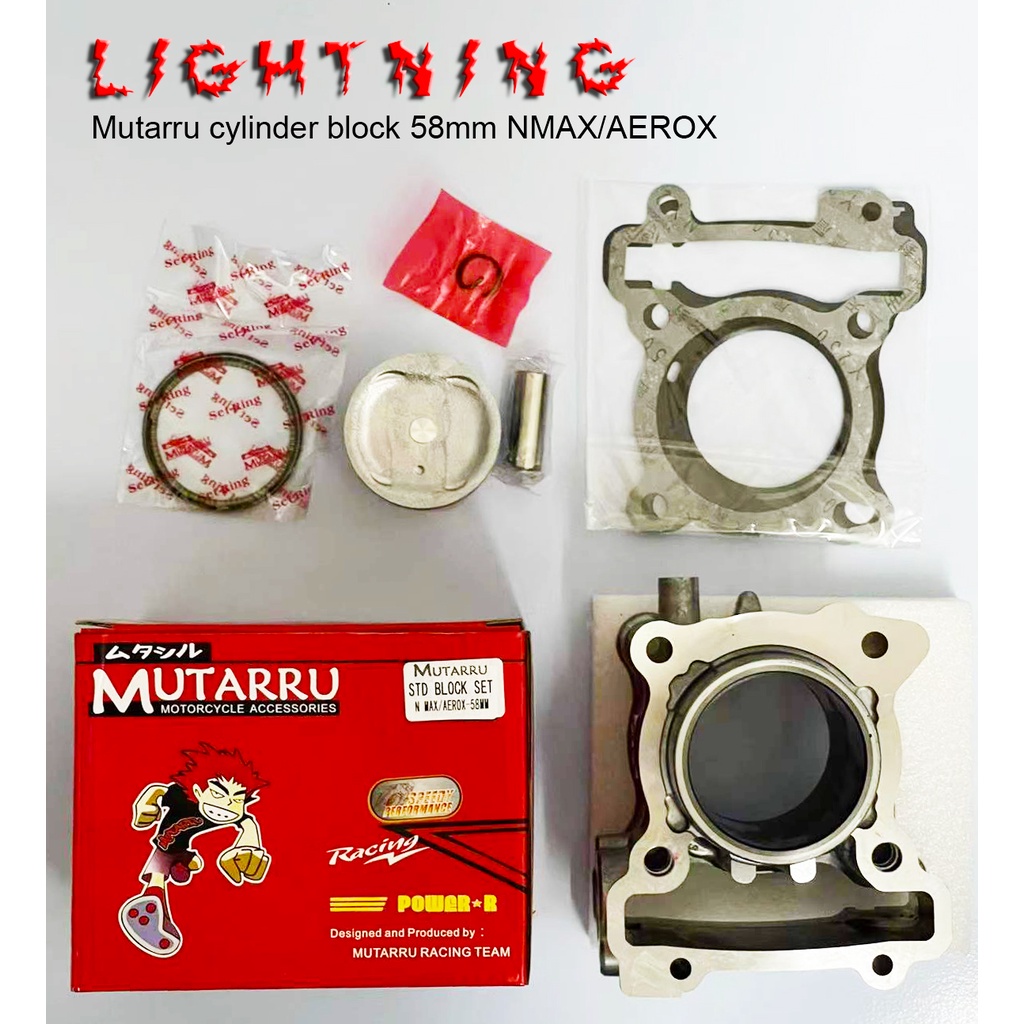 Mutarru cylinder block all Model W125 W100 Raider150 XRM110 Mio ...