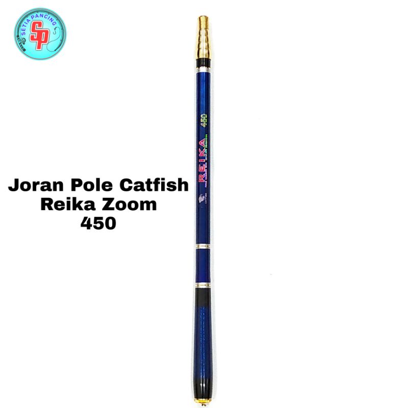 Reika CATFISH TEGEK/POLE fishing rod 450CM ZOOM | Shopee Philippines