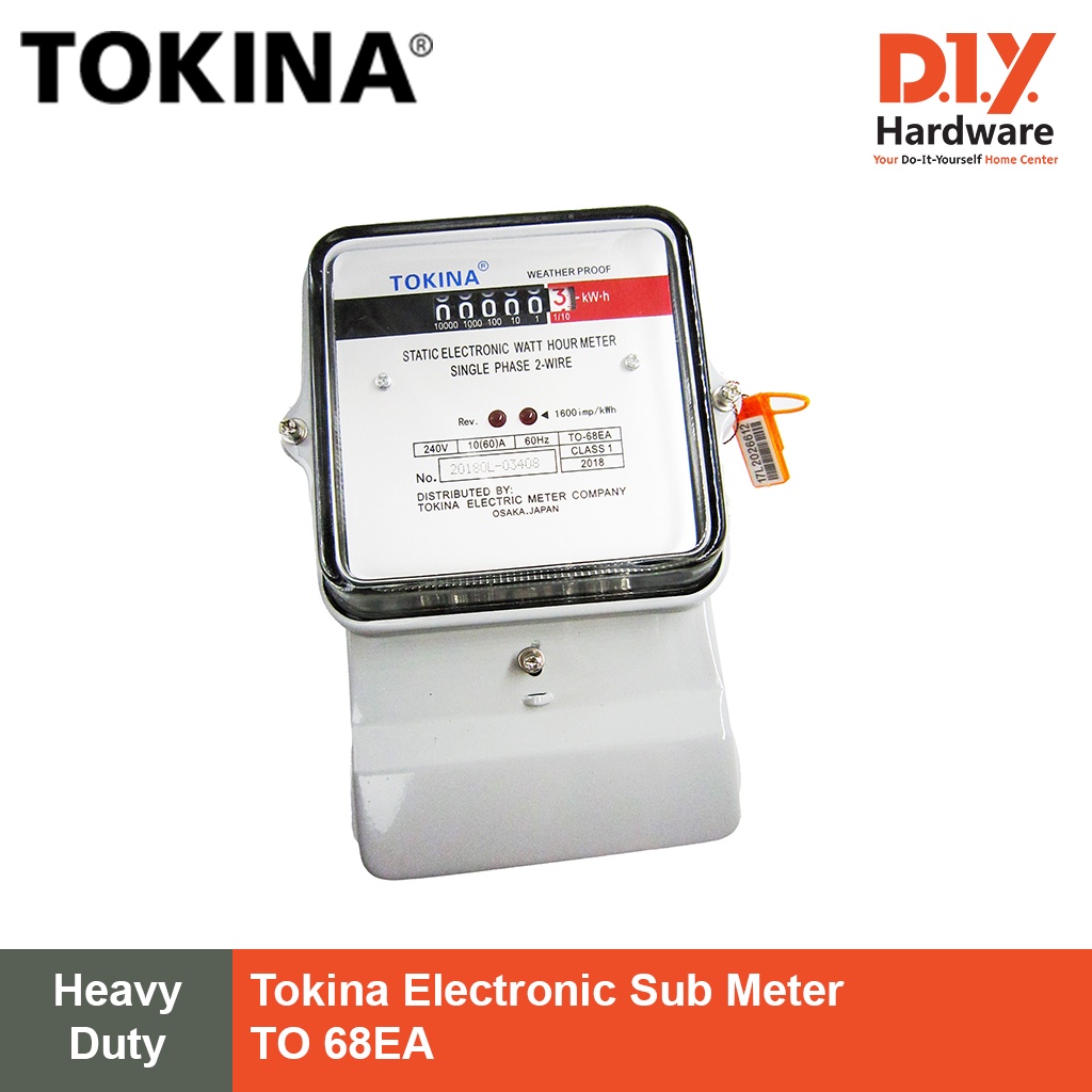 Tokina Electronic Sub Meter | High-Quality Electric Meter | Shopee ...