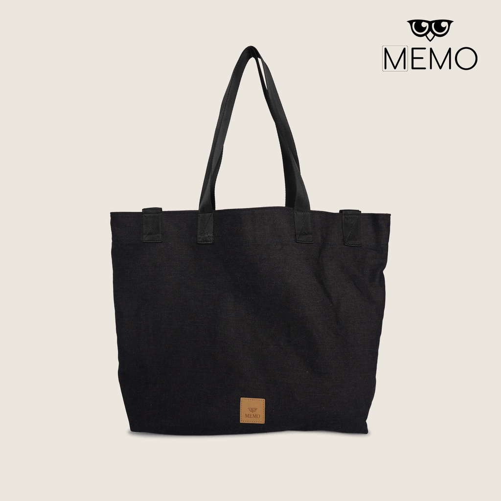 Memo Tote Bag For Women (Dark Denim) | Shopee Philippines