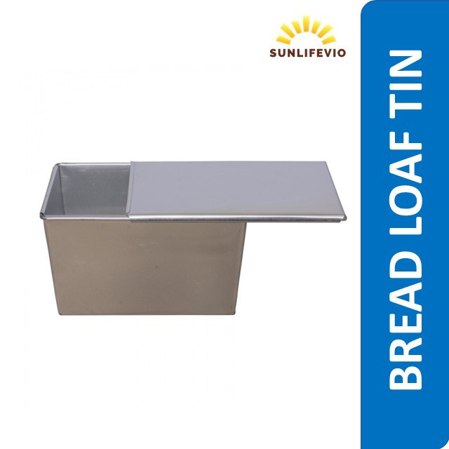 BREAD LOAF TIN PAN BOX WITH LID PULLMAN SANDWHICH LOAF TIN WITH LID ...