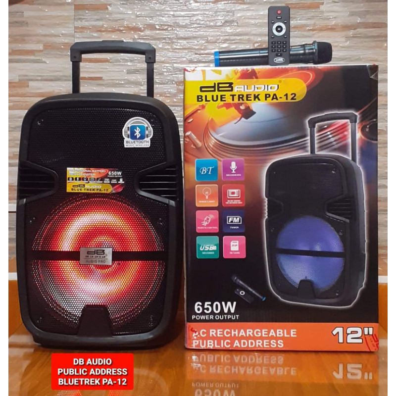 DB Audio Bluetrek PA-12 Amplified Speaker | Shopee Philippines