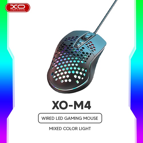 XO-M4 E-SPORTS RGB GAMING MOUSE Flowing Light And Dazzling Shadow ...