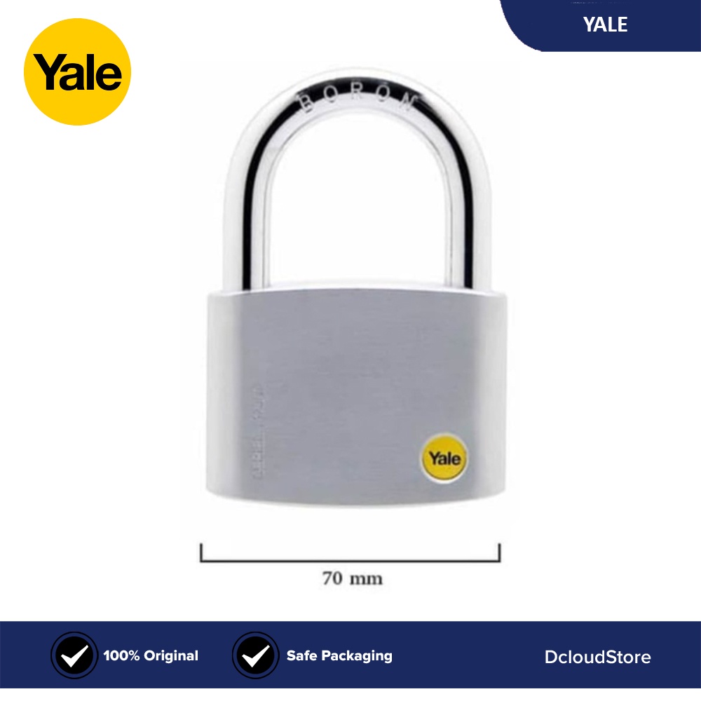 Original Padlock 70 mm Yale Outdoor Large Warehouse Door Fence Boron ...