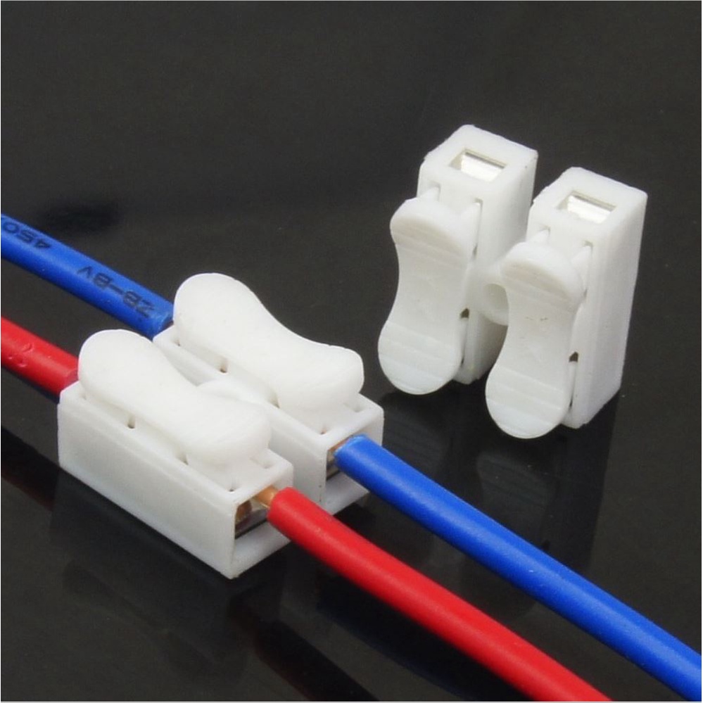 2-pole electrical wire quick connector (20 pieces) | Shopee Philippines