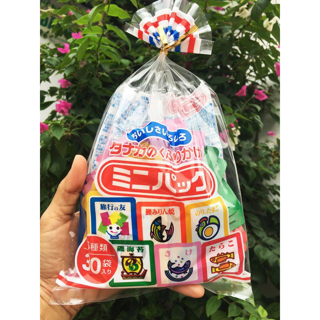 Japanese Rice Seasoning 6 Flavors 30 Packs Tanaka/Hello Kitty/Marumiya ...