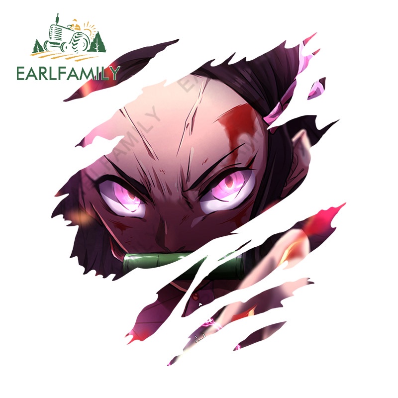 EARLFAMILY 13cm Code Geass Naruto Tear Anime Car Sticker Scratch-Proof ...