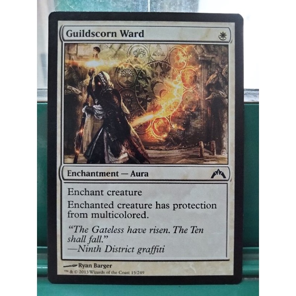 Magic: The Gathering(MTG) Card Guildscorn Ward Gatecrash | Shopee ...