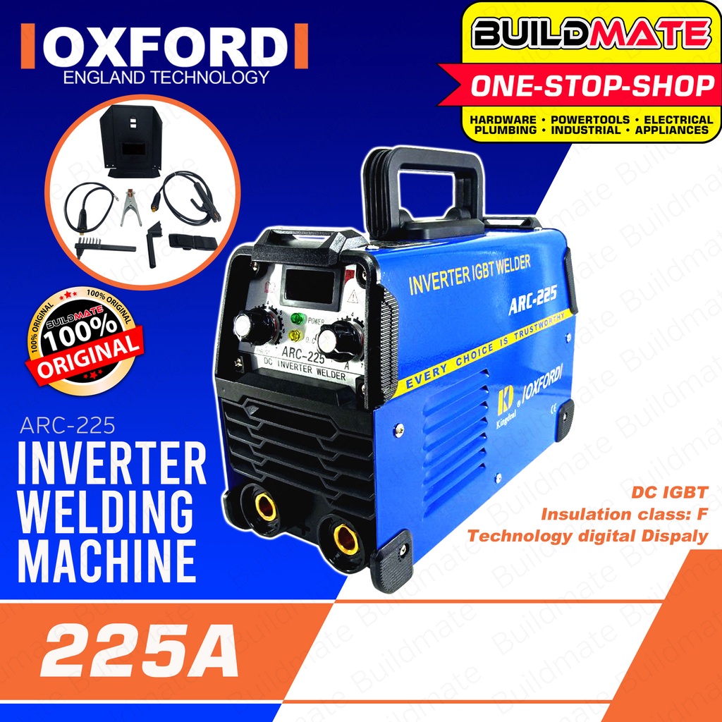 BUILDMATE Oxford 225A Inverter Welding Machine IGBT Technology Digital ...