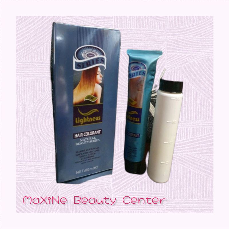 LIGHTNESS hair color cream SET (2 in 1) | Shopee Philippines