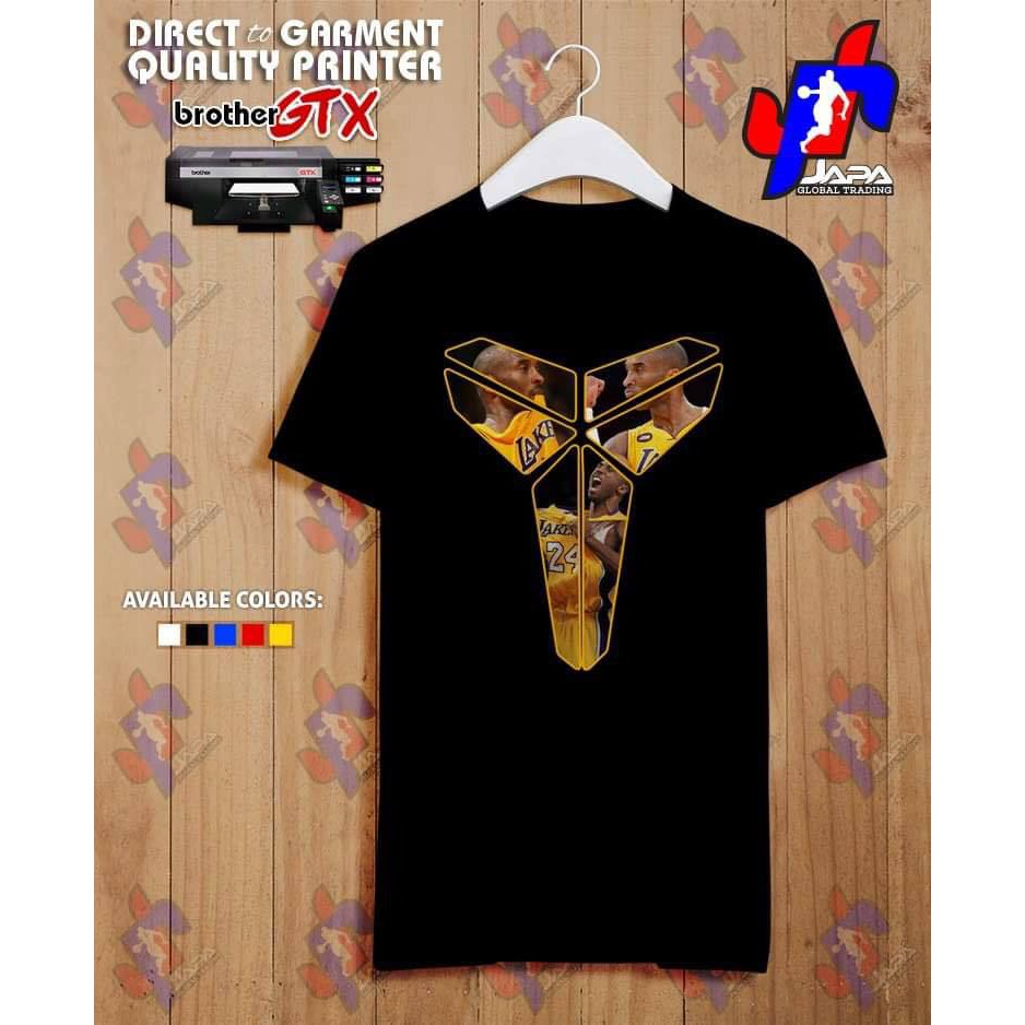 BROTHER GTX - DIRECT TO GARMENT PRINT (MAMBA DESIGN) | Shopee Philippines