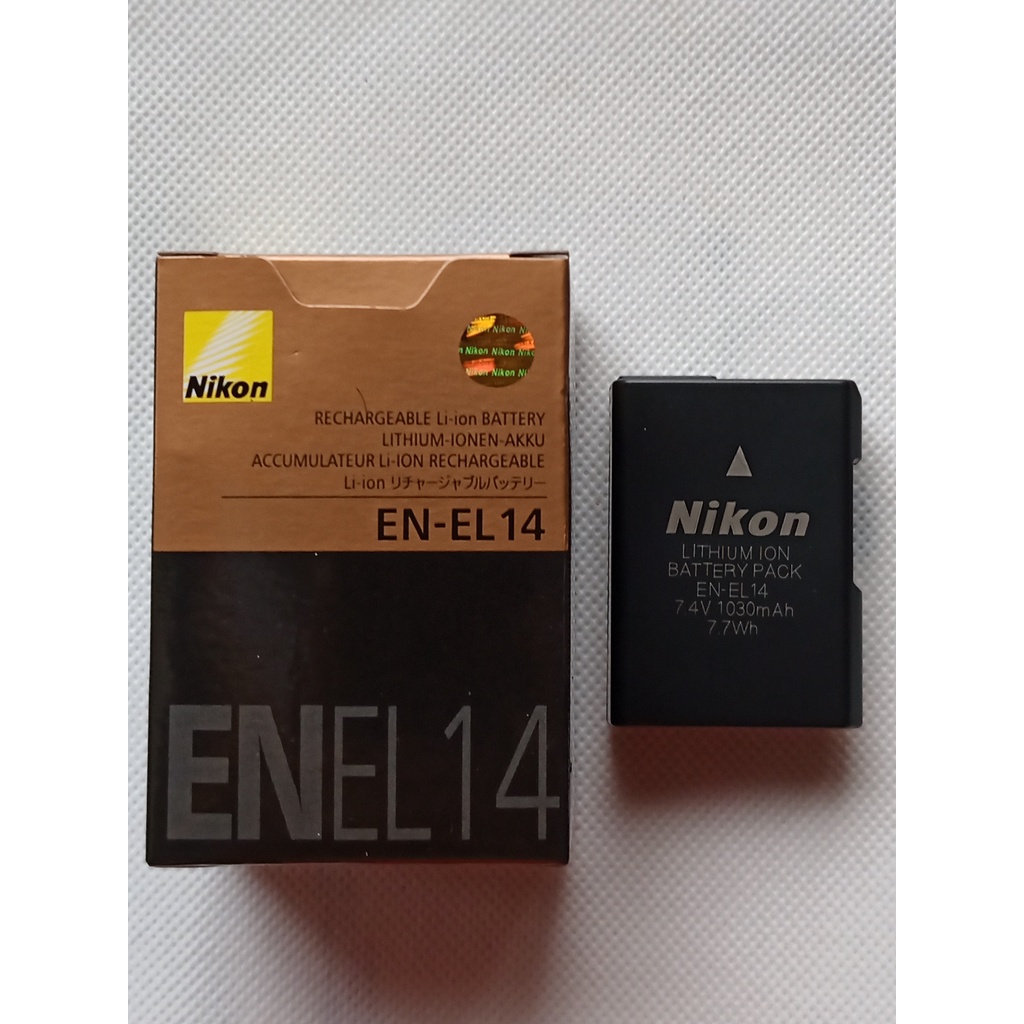 Nikon EN-EL14 Battery for Nikon D3100 D3200 D3500 D5100 D5200 D5500 ...
