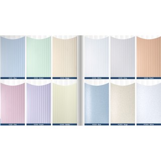 PVC VERTICAL (customize size) VERTICAL BLINDS corrugated curve 100% ...
