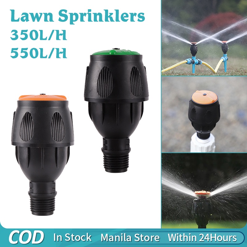 360° Rotating Lawn Sprinklers Long Distance Sprinkler Garden Lawn ...