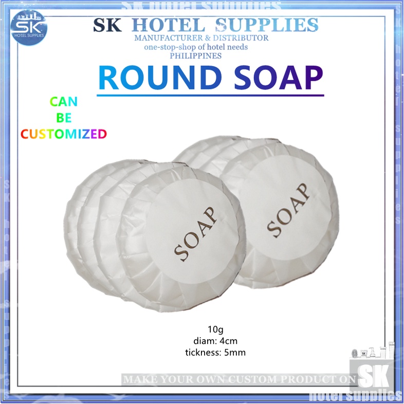 Hotel soap 10grams Bath Soap 100pcs 【SK hotel supplies】 | Shopee ...