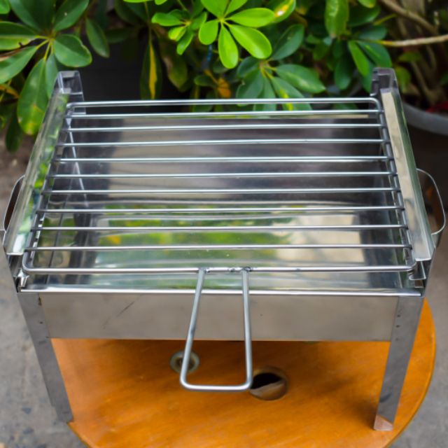 PURE STAINLESS 304 SMALL GRILLER (IHAWAN) FREE TONG!!! | Shopee Philippines