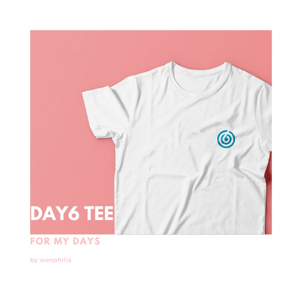 DAY6 TEE / T-SHIRT - LOGO | Shopee Philippines