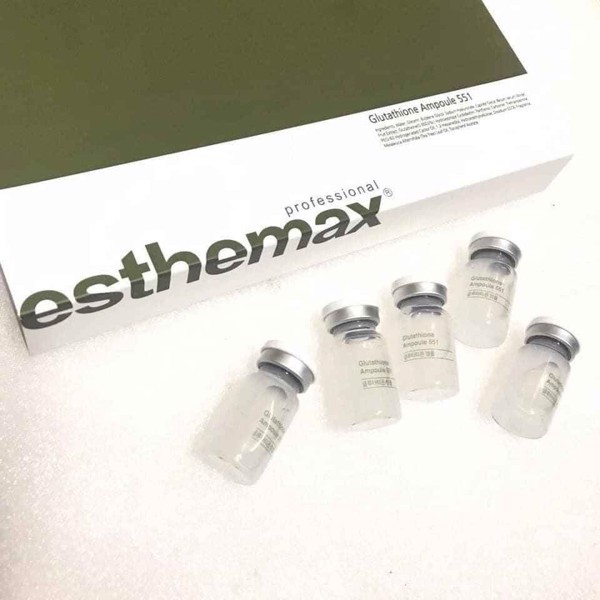 Esthemax Glutathione Ampoule whitening stem cells full set of 10 Korean ...
