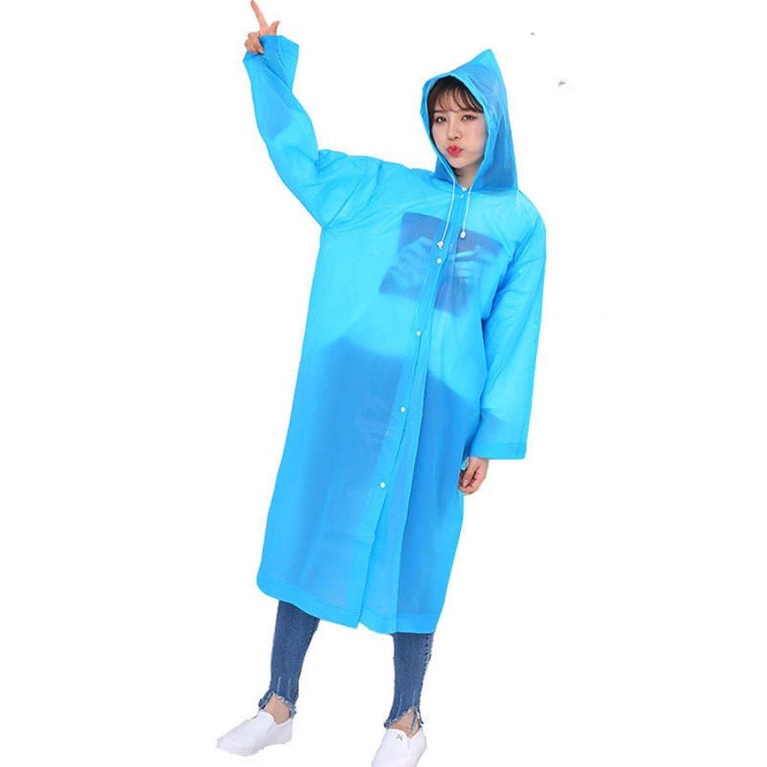 Unisex Adult Raincoat for Outdoor Heavy Duty Rain Adult & Kid Plain ...