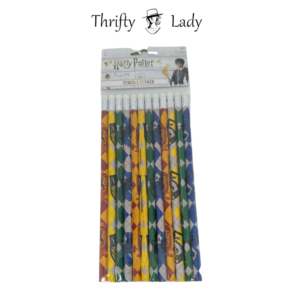 Harry Potter Houses Pencils SOLD PER PIECE (Gryffindor, Slytherin ...