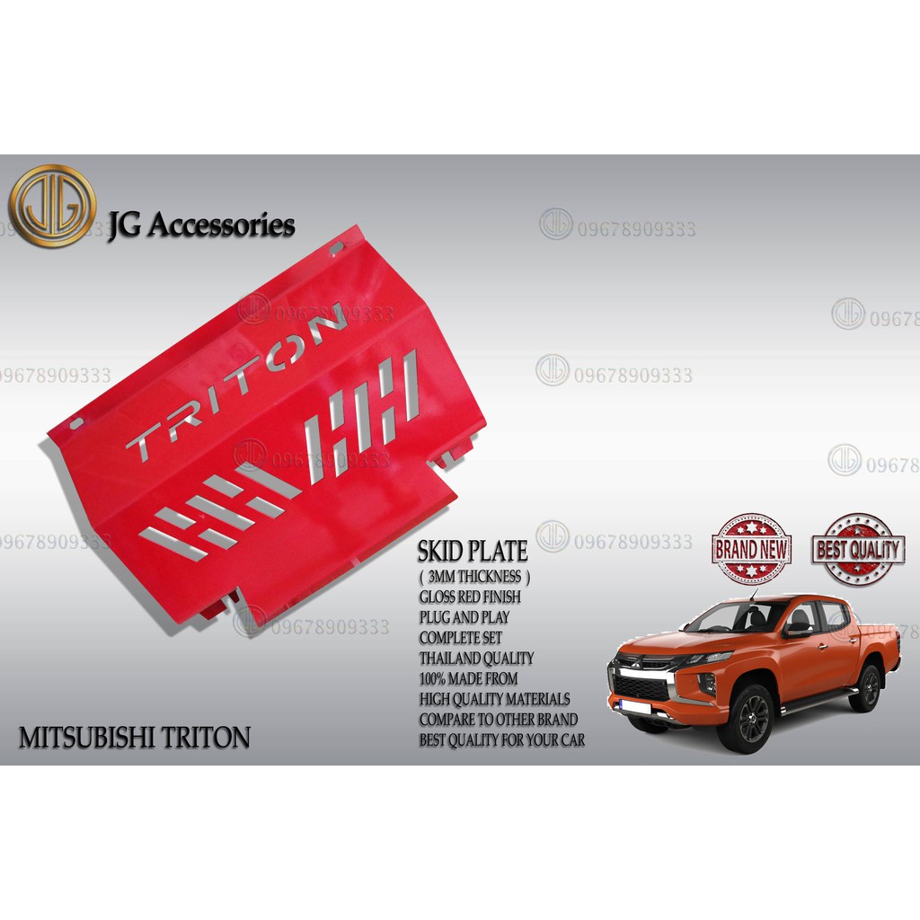 MITSUBISHI TRITON STRADA / TRITON 2016-2021 UNDER ENGINE PROTECTOR SKID ...