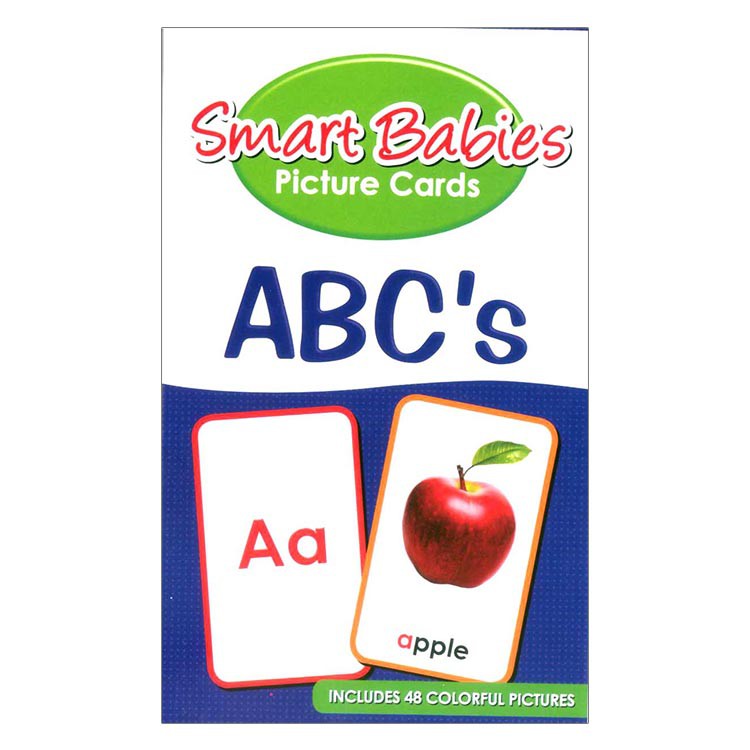 Smart Babies Flashcards Picture Cards Alphabet ABC for Young Learners ...