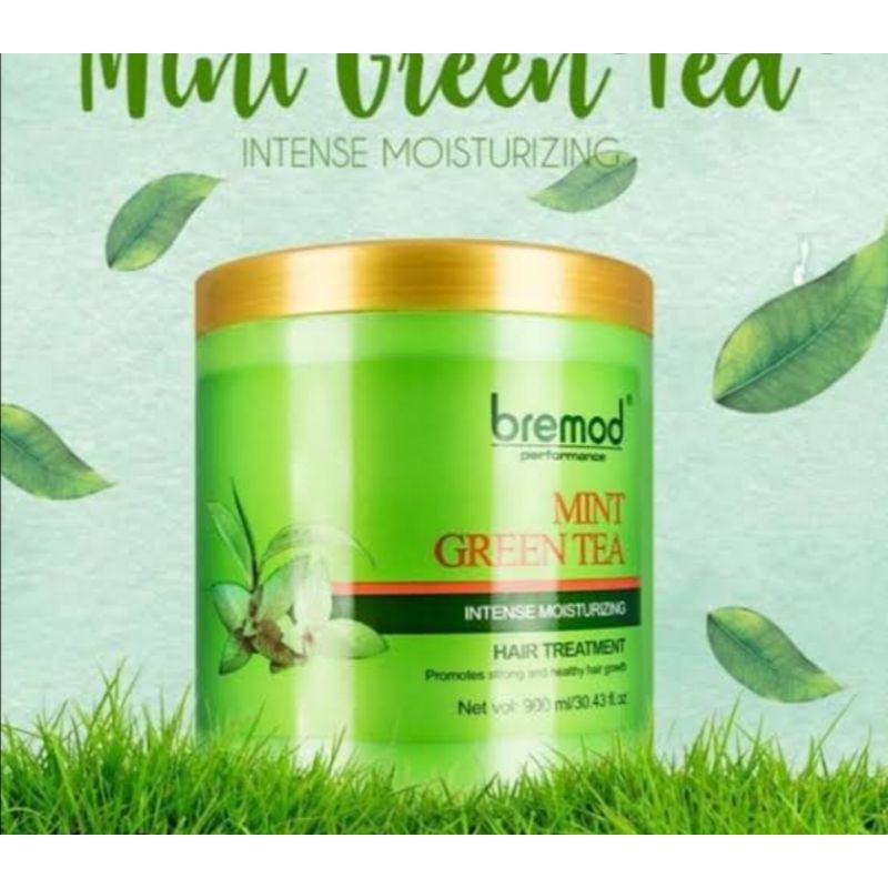 Bremod Mint green tea intense moisturizing hair treatment 900ml ...