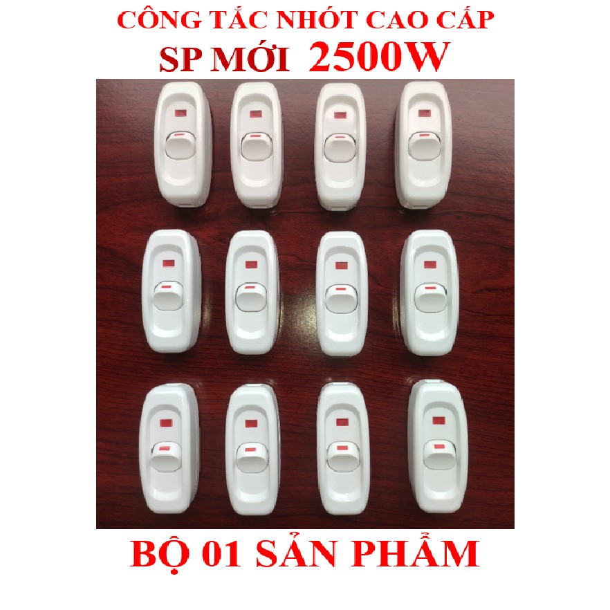 High-end flash switch + With indicator light + (set of 1 product ...