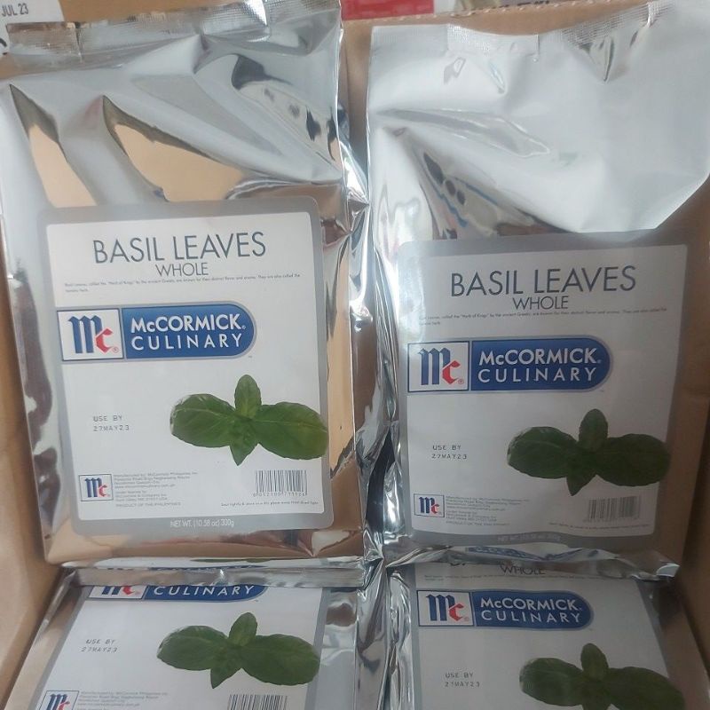 McCormick Basil Leaves Whole 300g [ Fast Shipping ] | Shopee Philippines