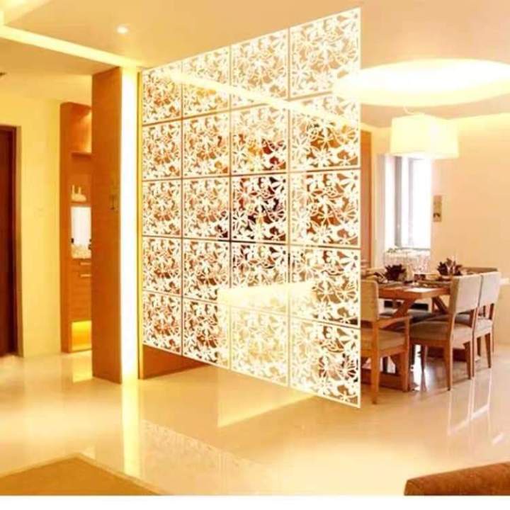 Gigi 4pcs /Hanging Screens Plastic Living Room Divider Curtain Panels ...