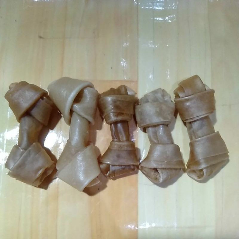 Dog BONE - KNOTTED BONE 5-pack NATURAL Z1003 | Shopee Philippines