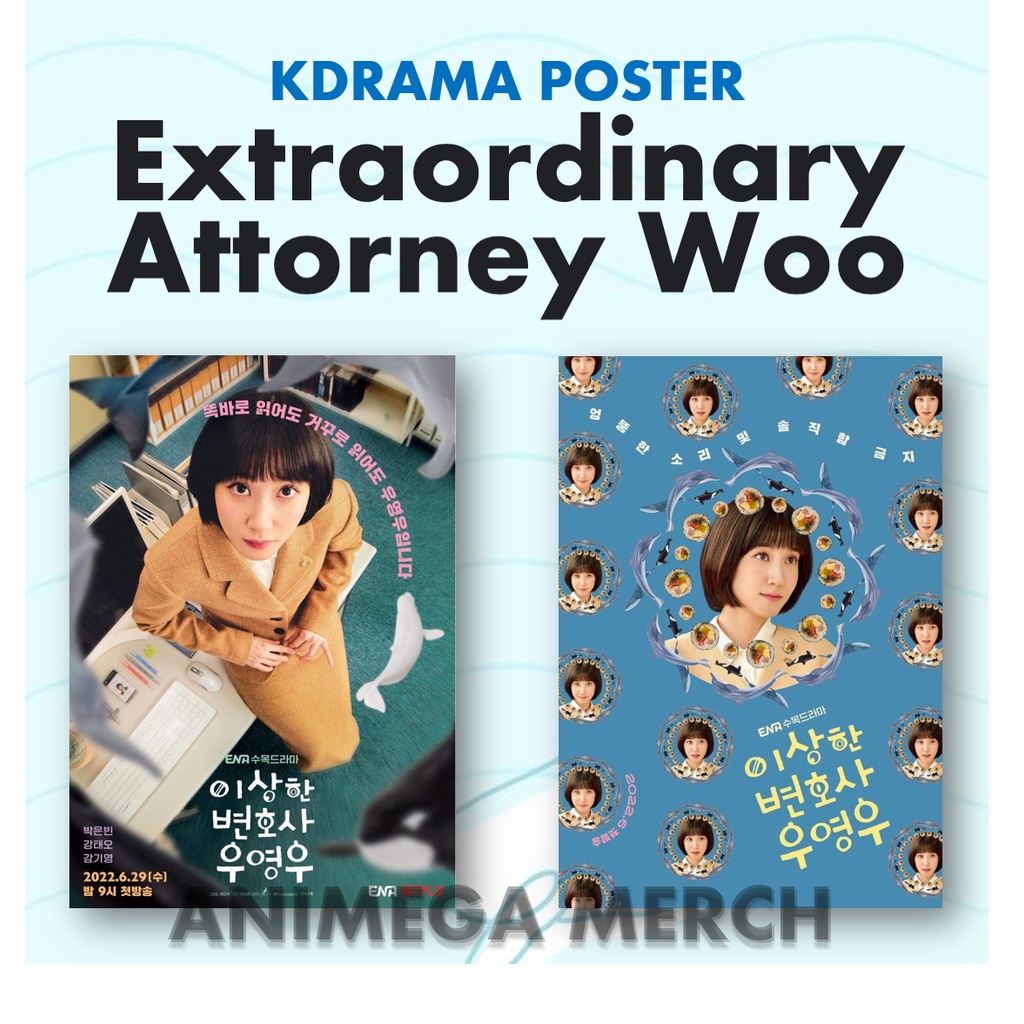 Extraordinary Attorney Woo / Kdrama A4 Size Posters | Shopee Philippines