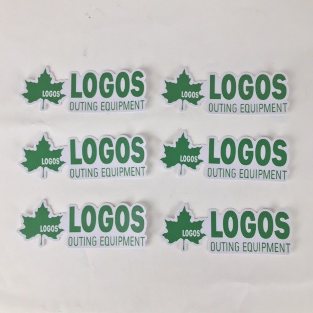 Sticker LOGOS Outing Equipment Brand 3M Camping Waterproof Sharp Color ...