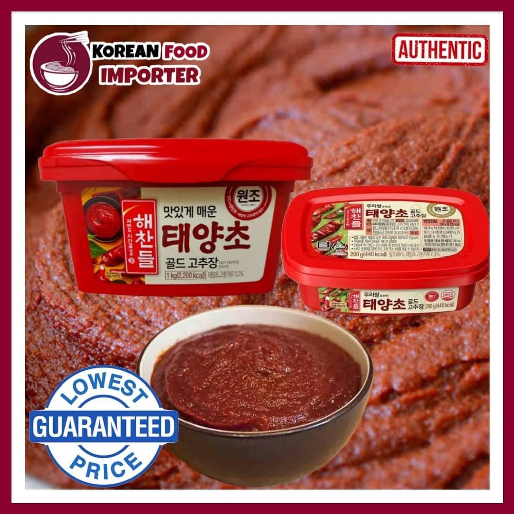 GOCHUJANG red pepper paste 500/200 grams authentic korean products ...